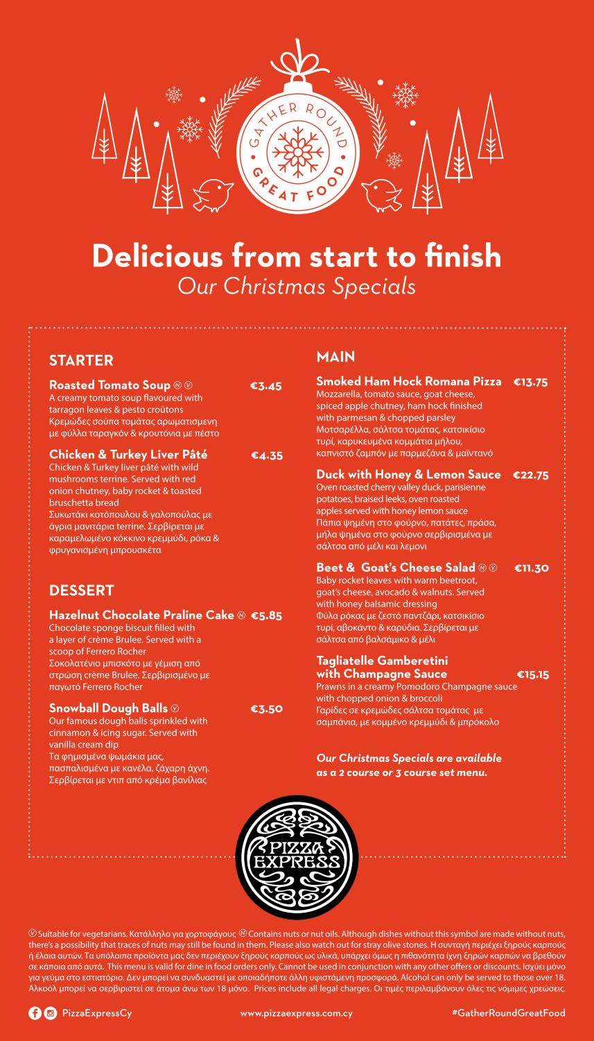 PizzaExpress Christmas Menu 2017 by Eye CC - Issuu