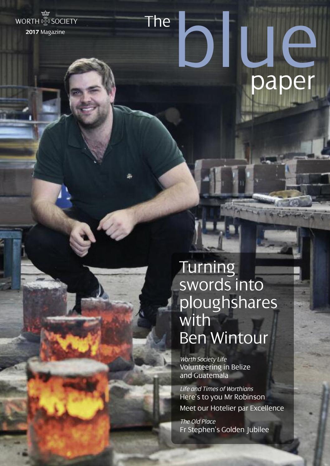 Blue Paper 2017 by Worth School - Issuu