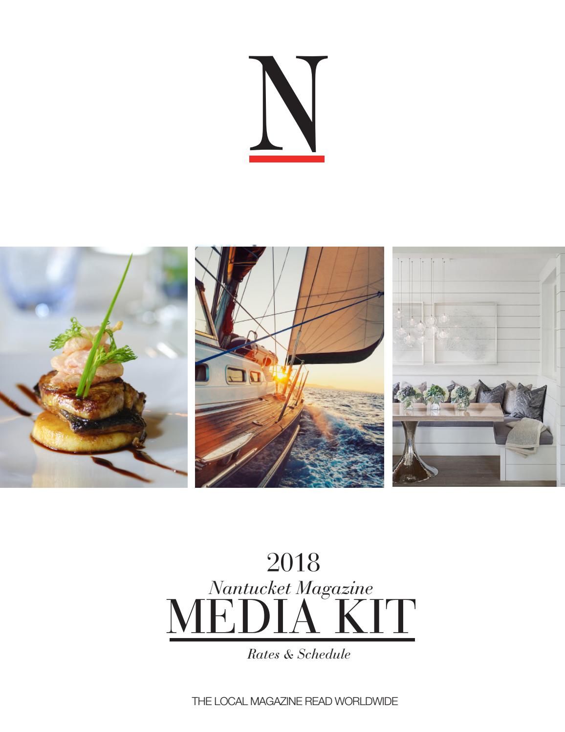 2018 N Magazine Print Media Kit by Nantucket Magazine - Issuu