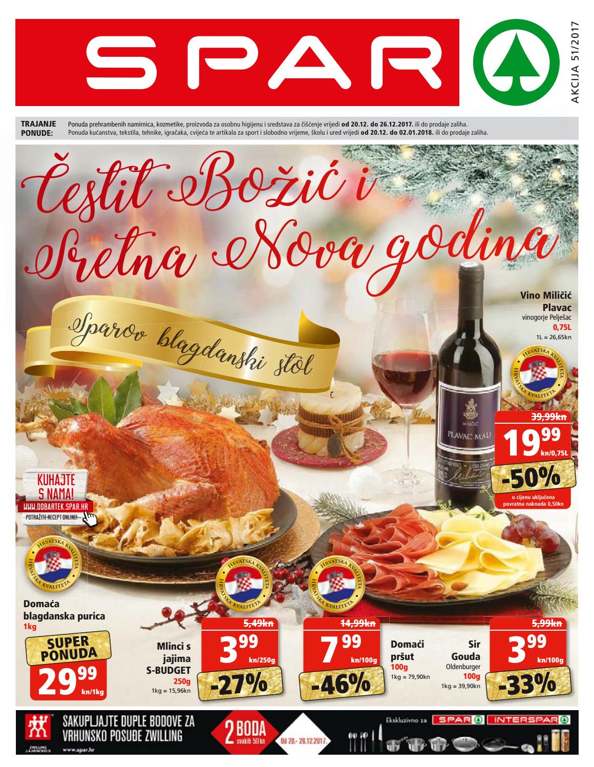 Spar katalog od 20 12 02 01 2018 by Catalog.hr - Issuu