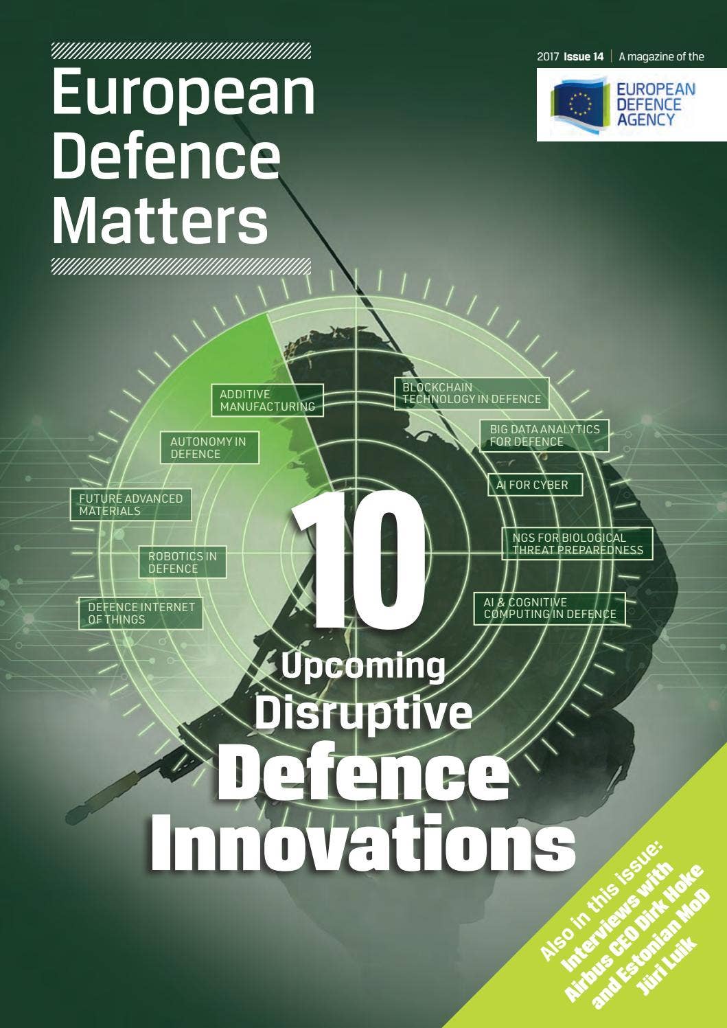 Magazine "European Defence Matters", issue 14 by European Defence ...