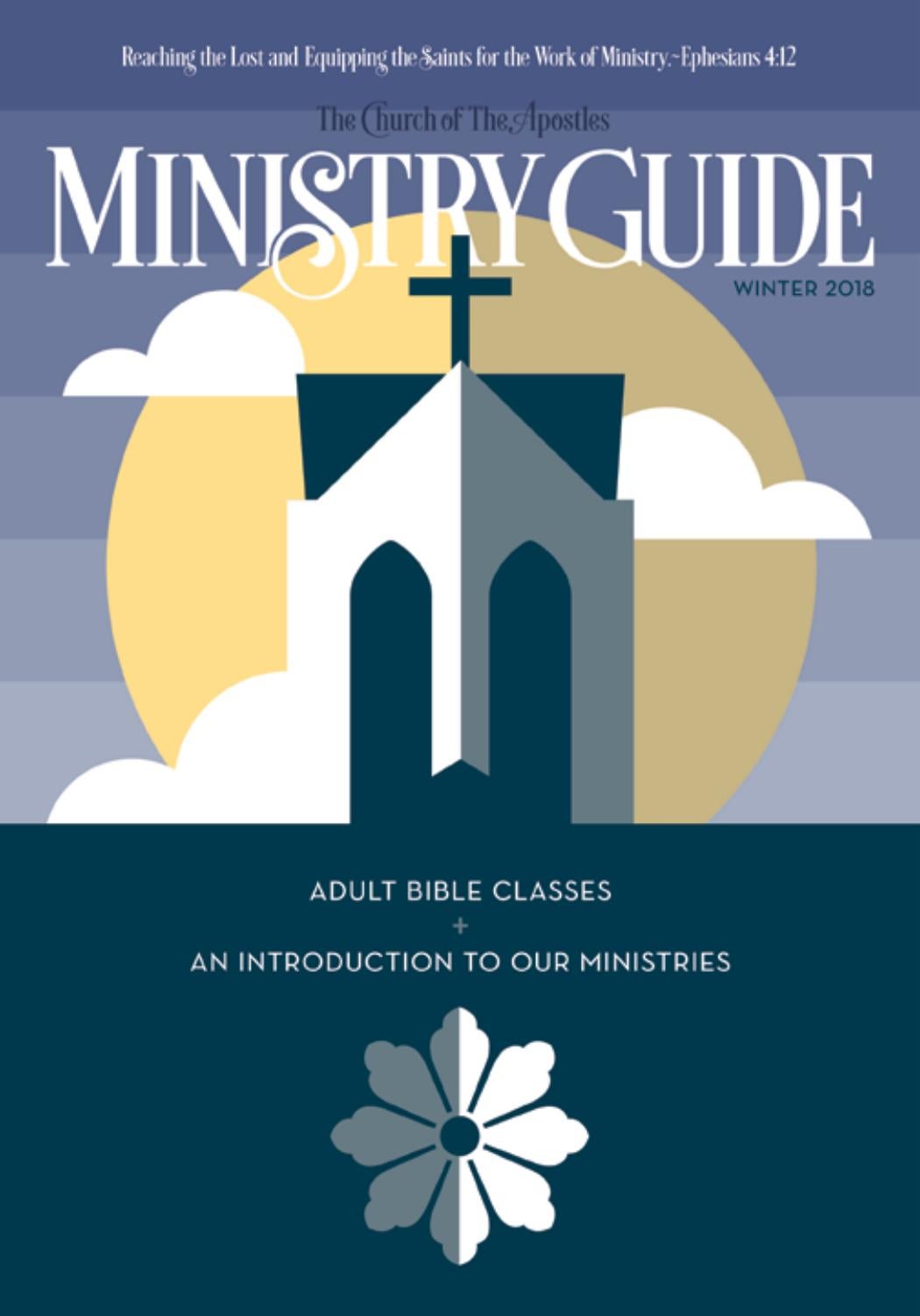 The Church of the Apostles Ministry Guide - Winter 2018 by The Church ...