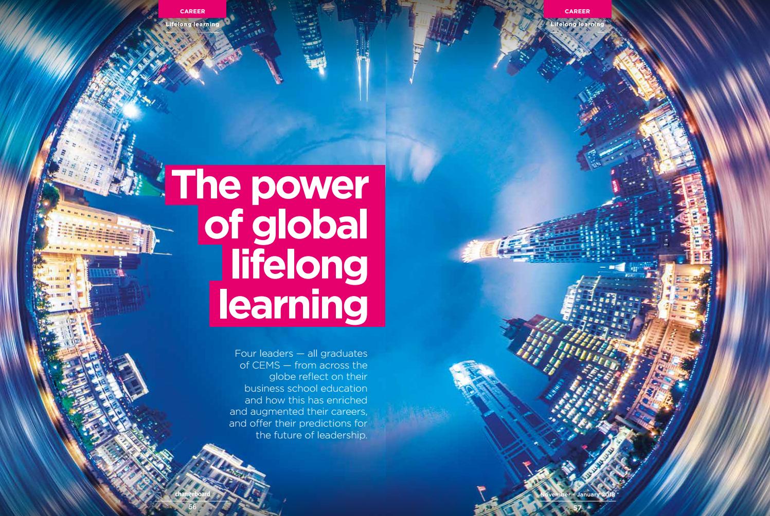 The power of global lifelong learning by CEMS - Issuu
