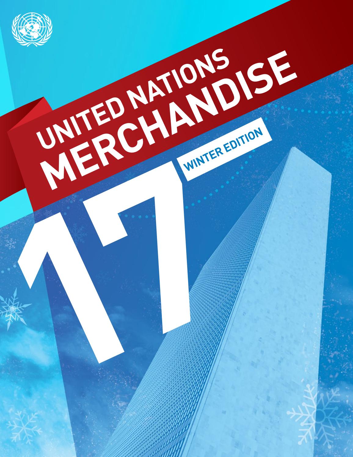United Nations Merchandise Catalogue 2017 Winter Edition by United ...