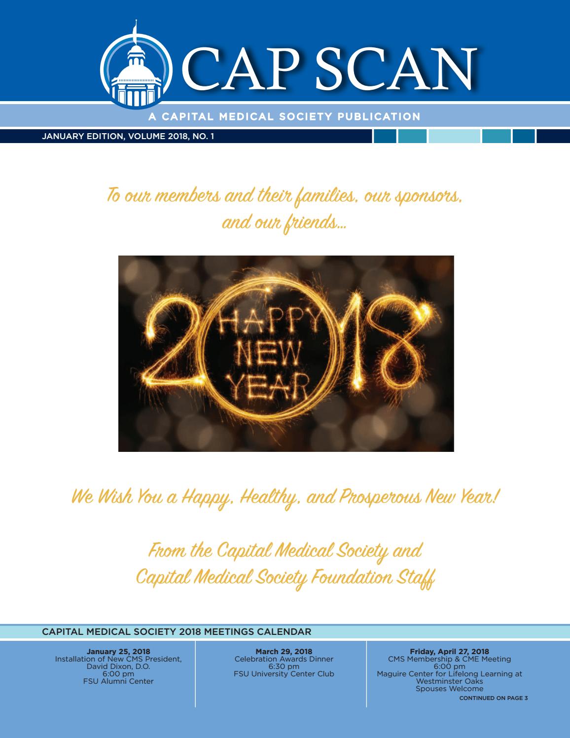 Cap Scan - January 2018 by Capital Medical Society - Issuu