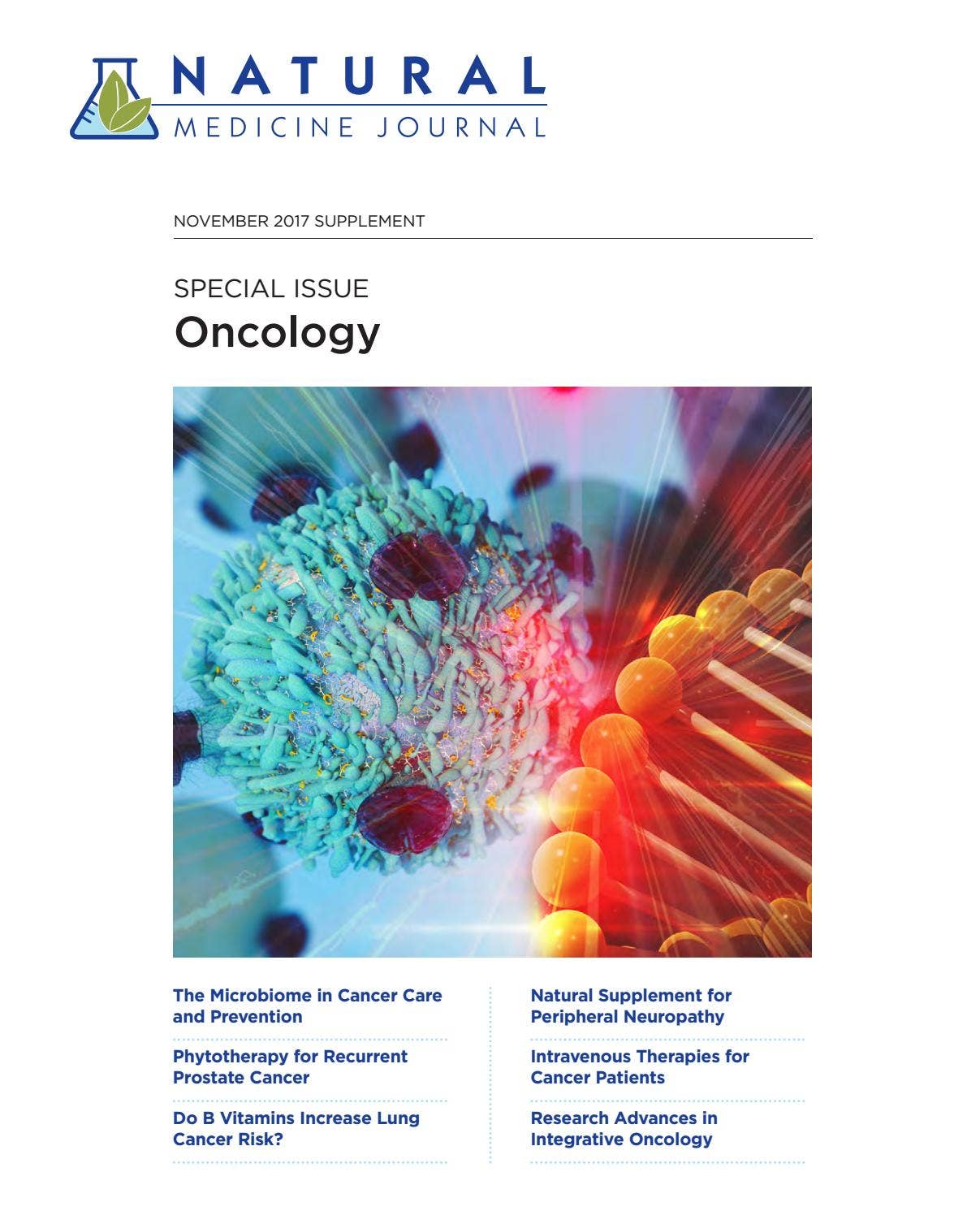 Natural Medicine Journal Oncology Supplement: Vol 9 No 111 by ...