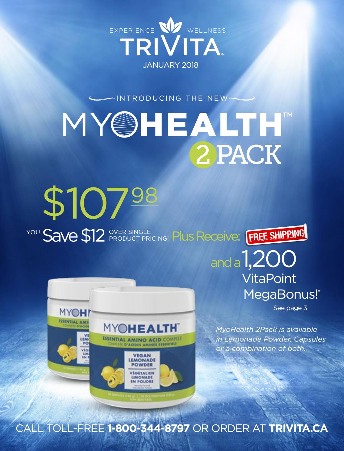 TriVita Catalog - January 2018 - Canada by TriVita - Issuu