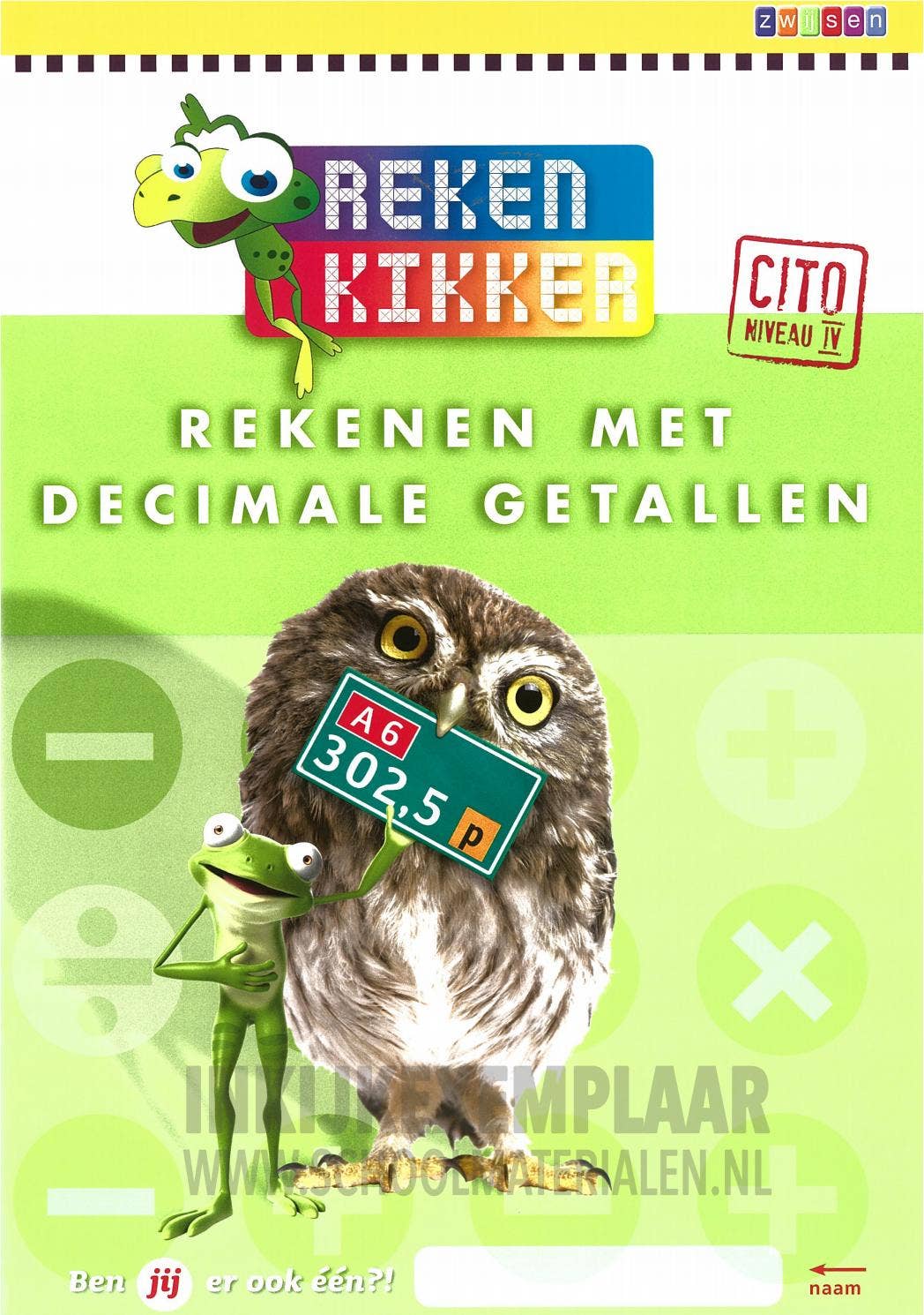 Rekenkikker Rekenen met decimale getallen, inkijkexemplaar by Bekius ...