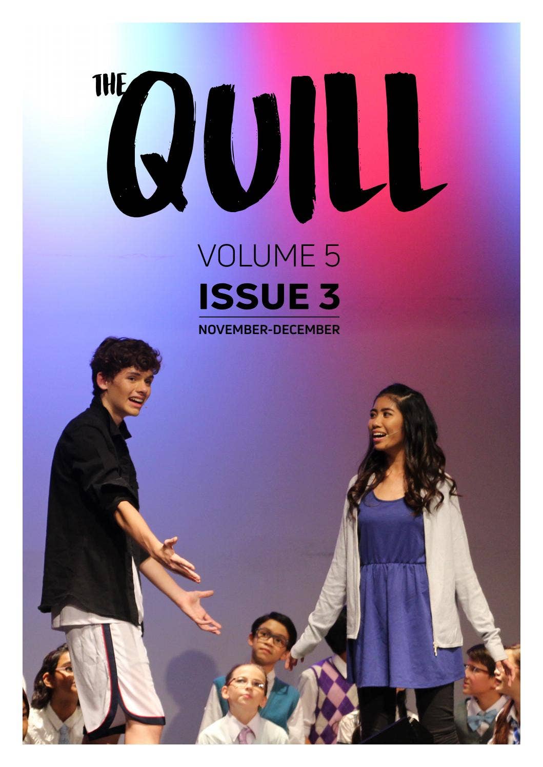 November-December Issue 2017 by The Quill - Issuu