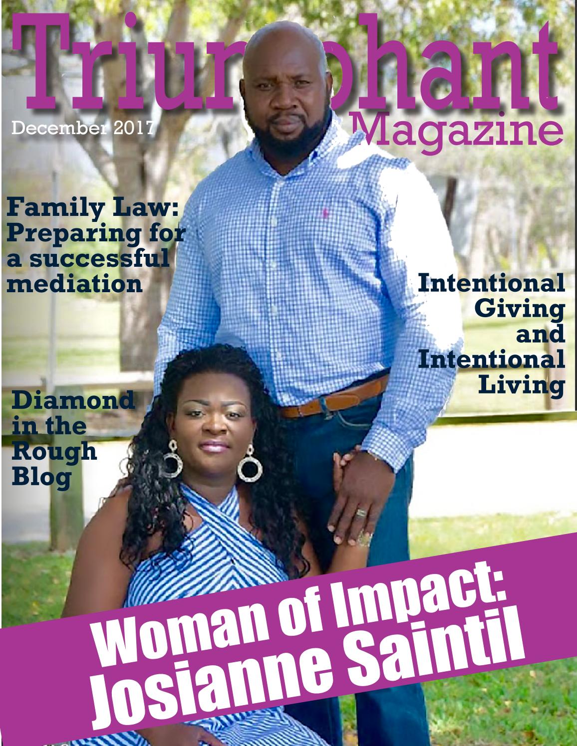 Triumphant- December Issue by Triumphant Magazine - Issuu