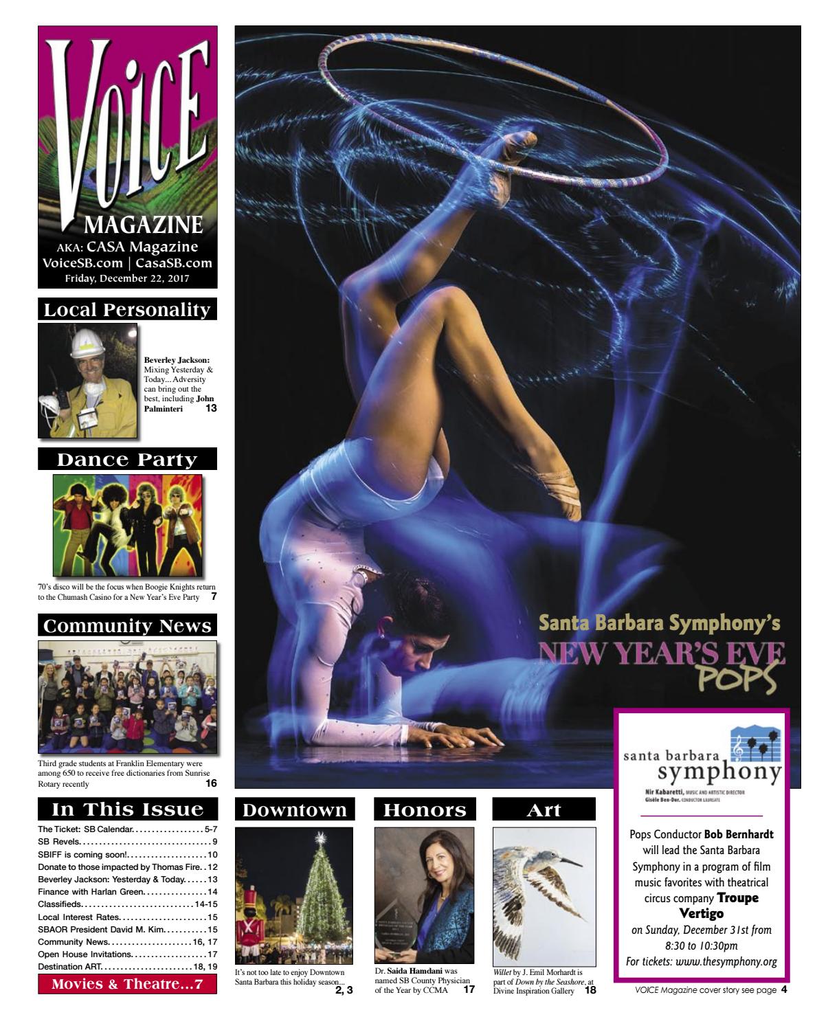 VOICE Magazine: December 22, 2017 by Voice Magazine / CASA - Issuu