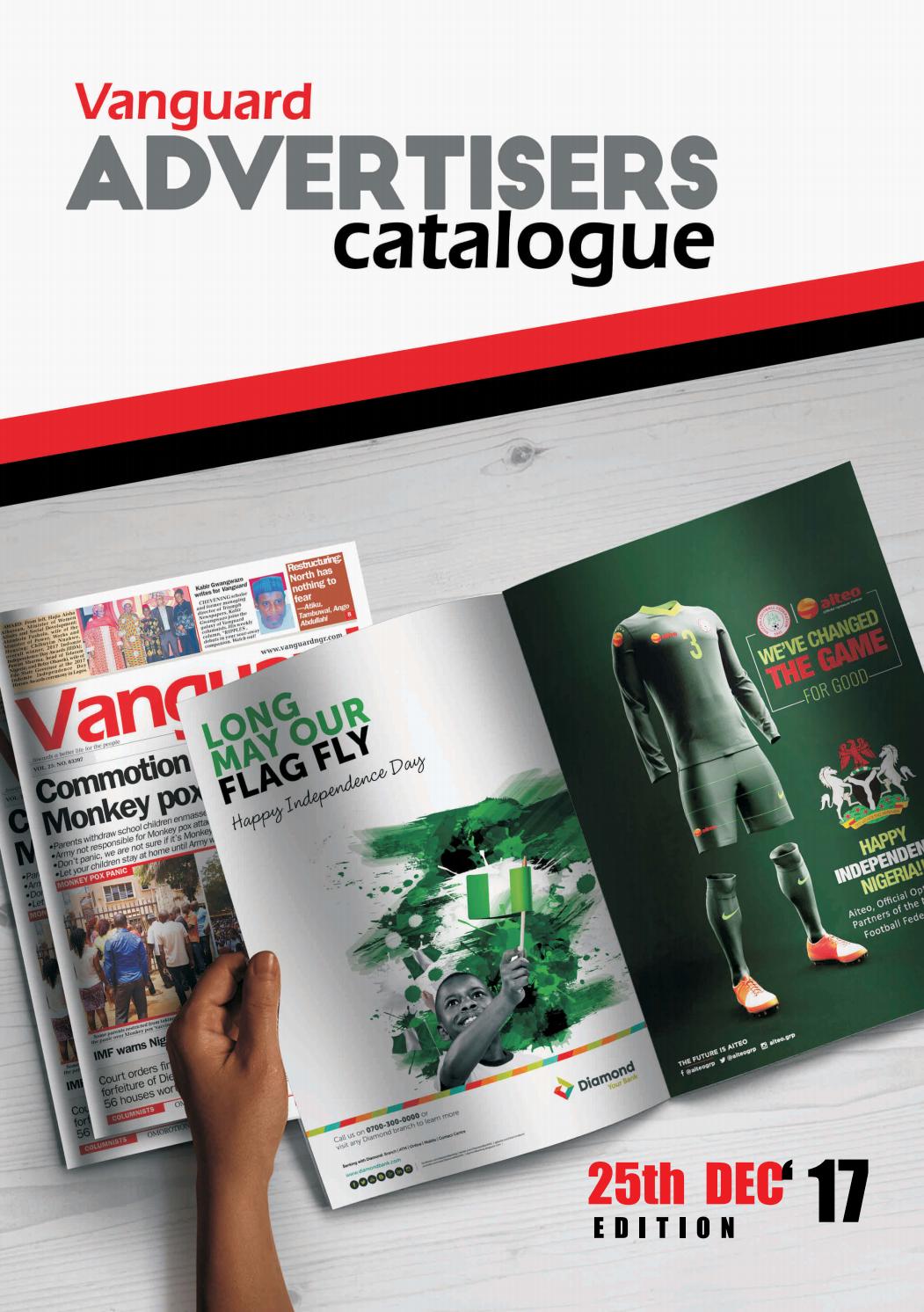 Ad catalogue 25 December 2017 by Vanguard Media Limited - Issuu