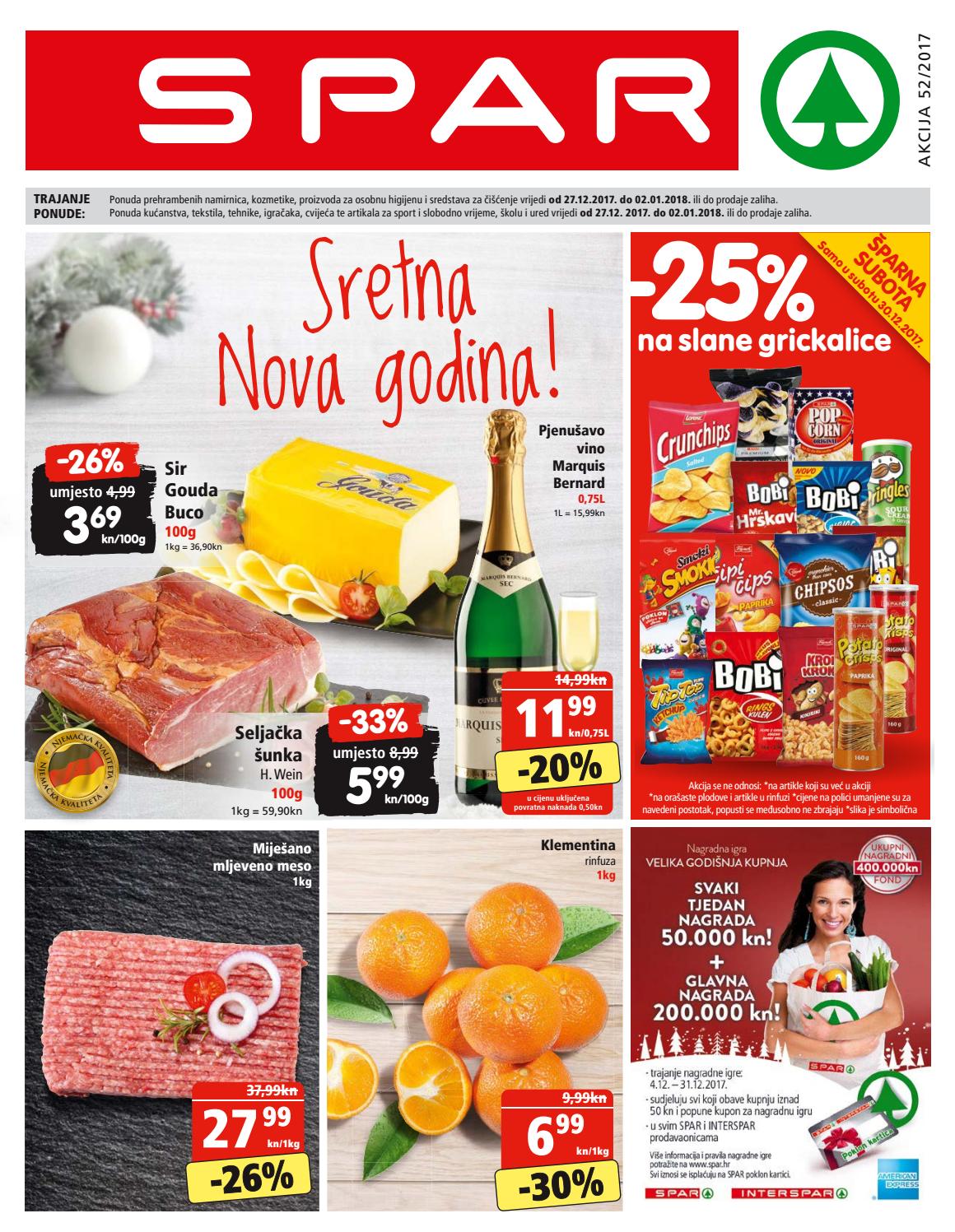 Spar katalog od 27 12 02 01 2018 by Catalog.hr - Issuu