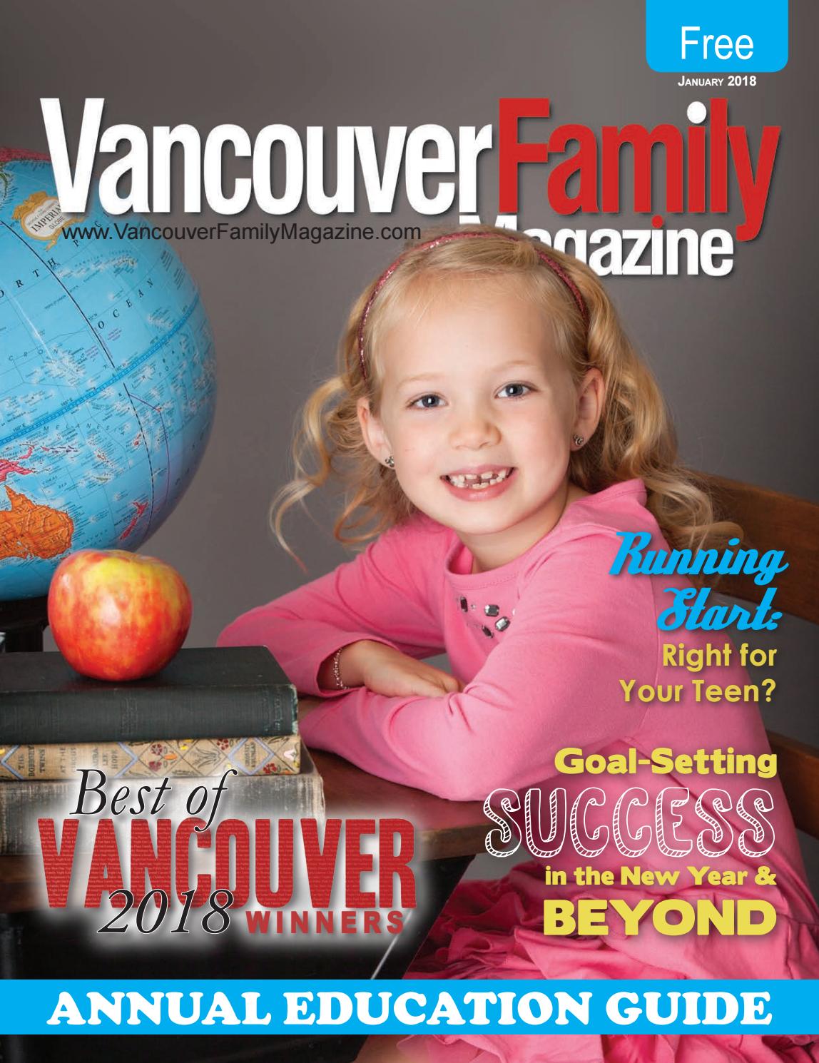 Vancouver Family Magazine January 2018 by Vancouver Family Magazine - Issuu