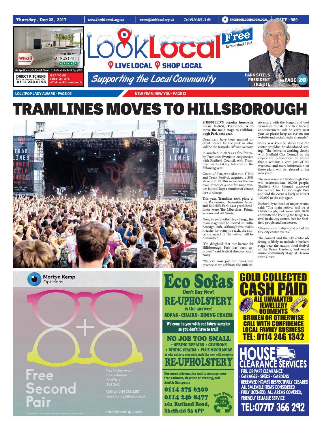 Issue 989 Thursday 28 December 2017 by Look Local Newspaper - Issuu