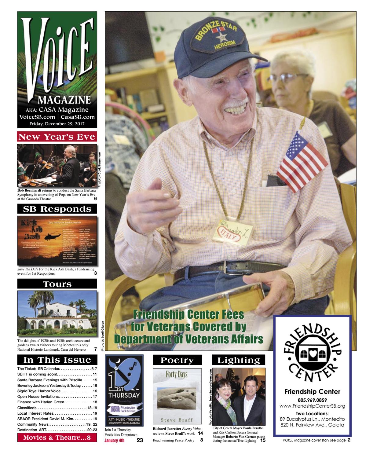 VOICE Magazine: December 29, 2017 by Voice Magazine / CASA - Issuu