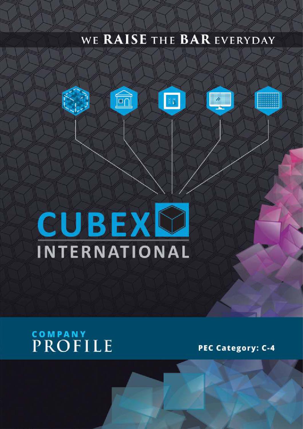 Profile Design for CUBEX International by DESIGNW®KSHOP - Issuu