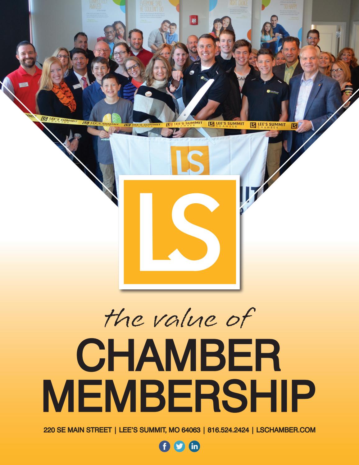 Membership Brochure by Lee's Summit Chamber of Commerce - Issuu