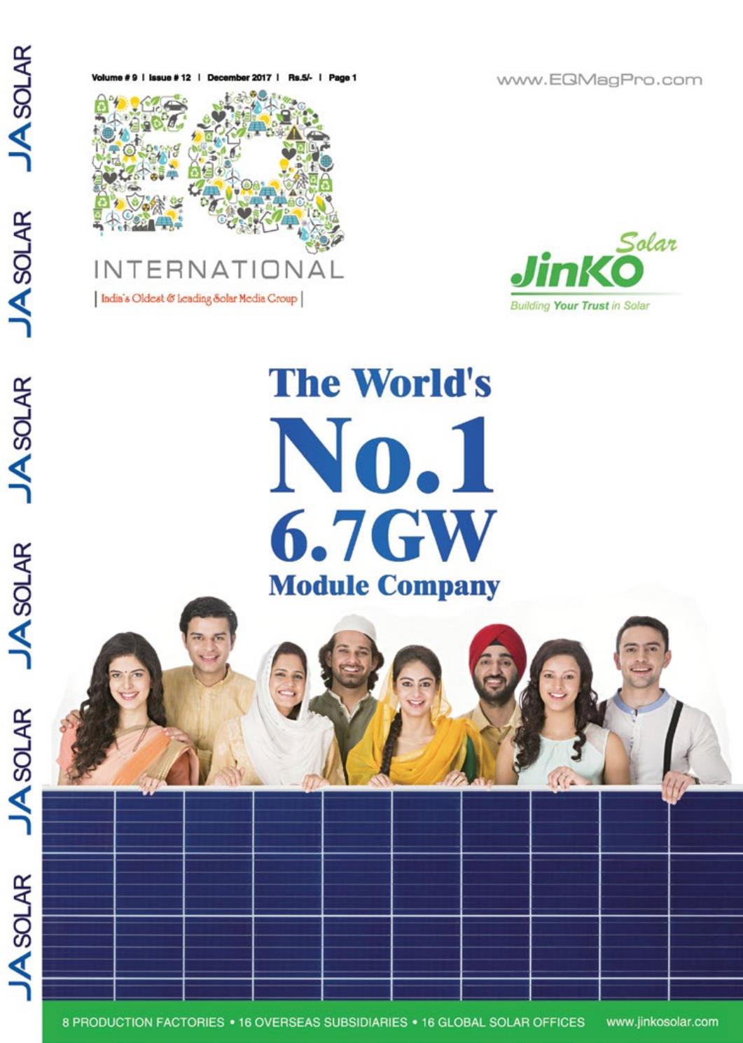 EQ Magazine December 2017 Edition by EQ Int'l Solar Media Group - Issuu