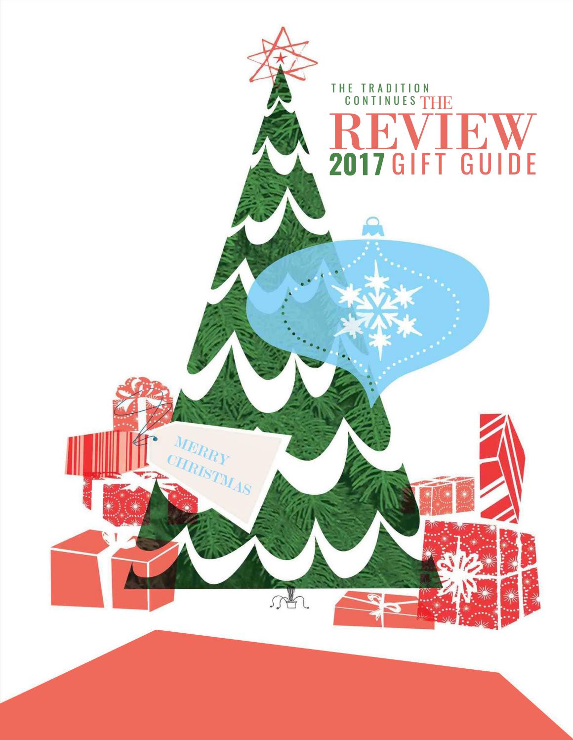 Gift guide 2017 by The Review Magazine - Issuu