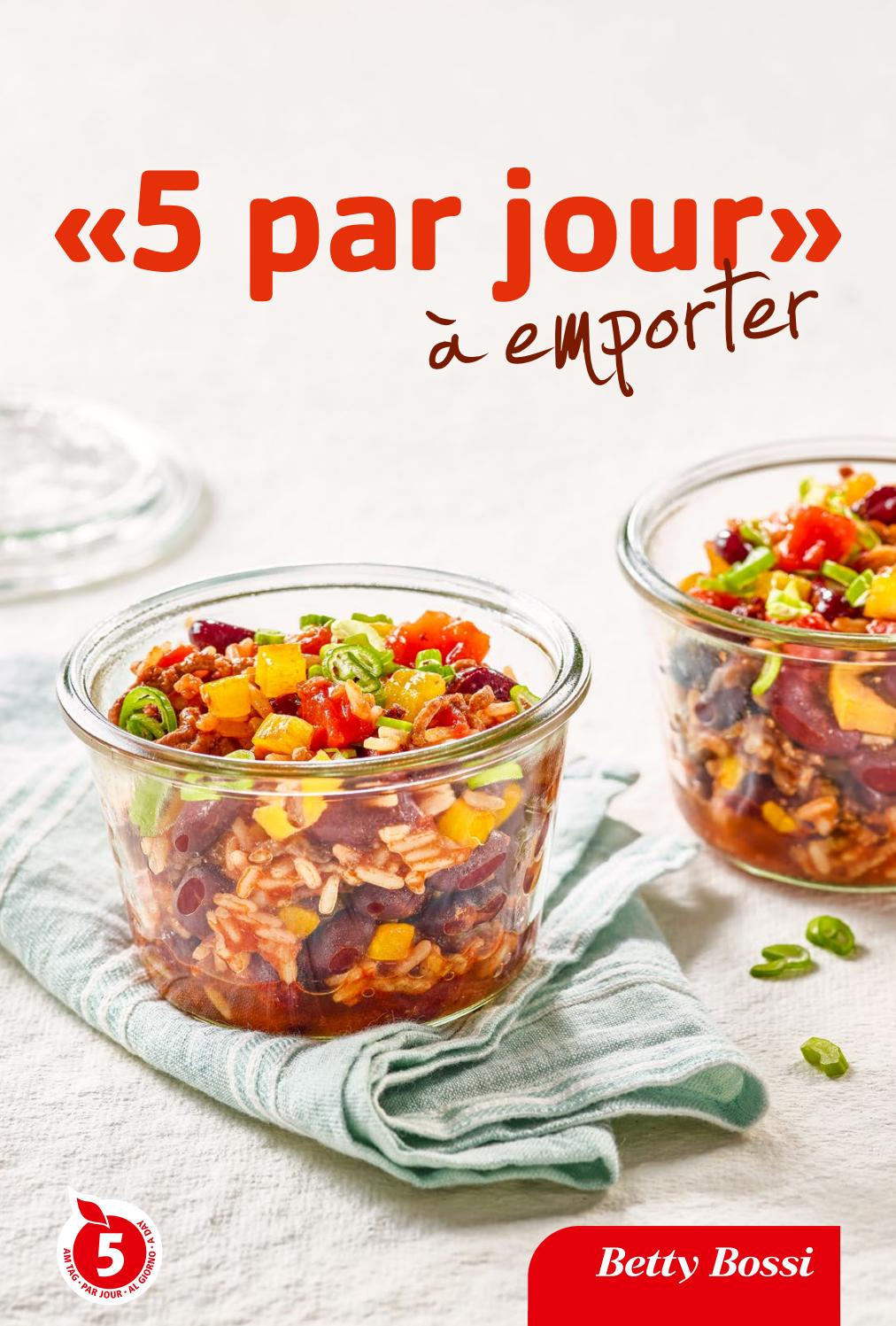«5 par jour» à emporter by Krebsliga Schweiz - Issuu
