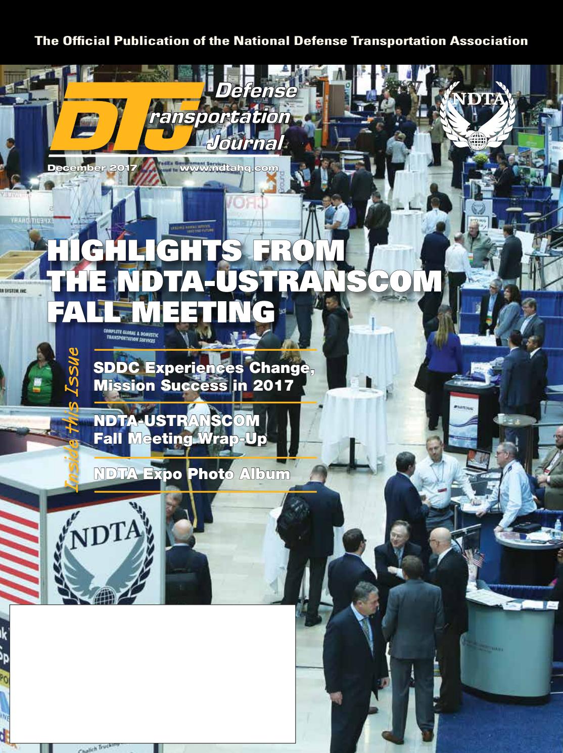 Defense Transportation Journal by Defense Transportation Journal - Issuu