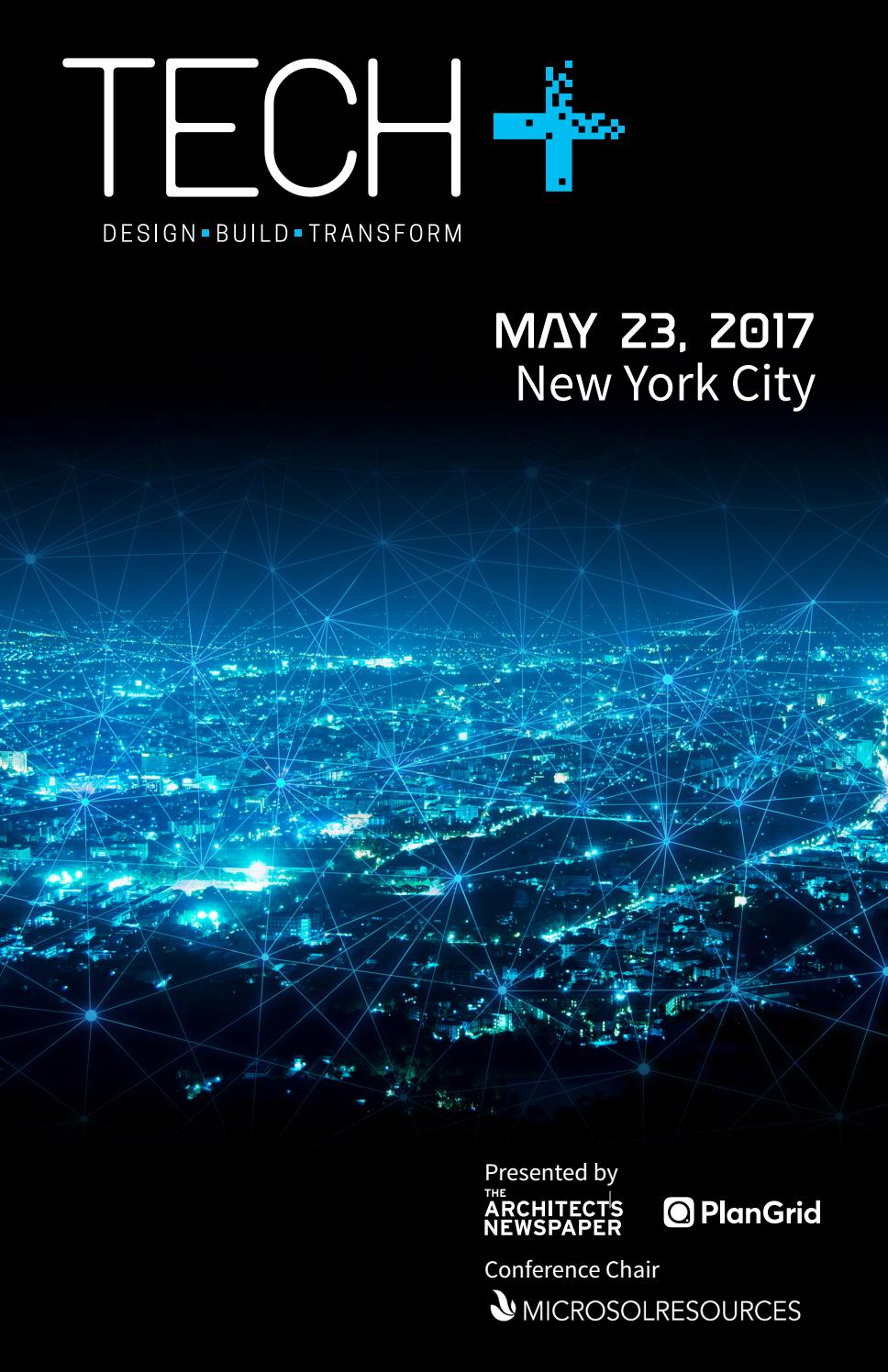 TECH+ Expo 2017 Program Guide by The Architect's Newspaper - Issuu