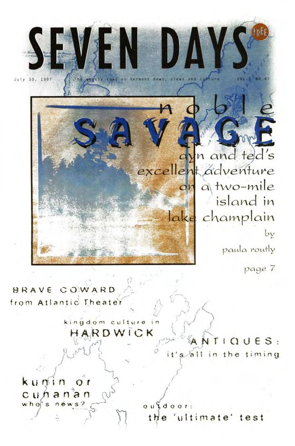 Seven Days, July 30, 1997 by Seven Days - Issuu