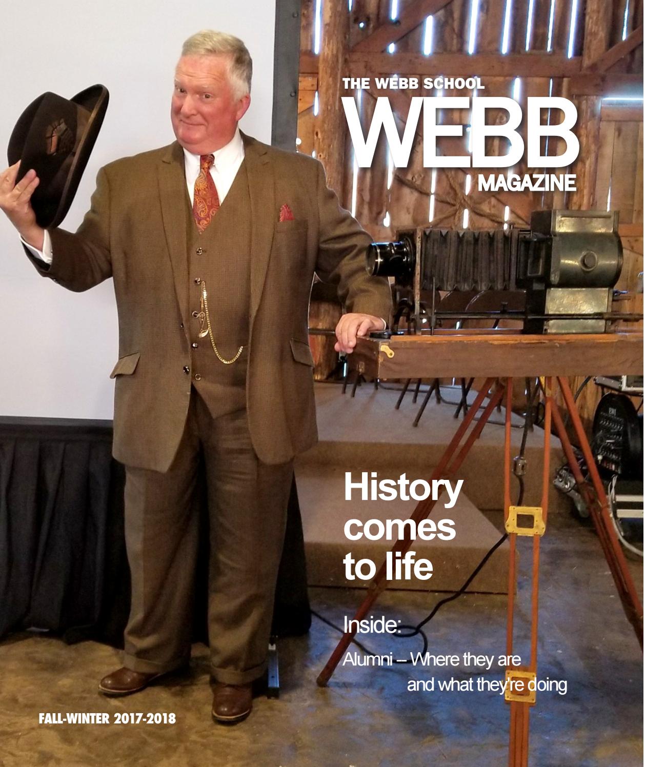Fall-Winter 2017-2018 Webb Magazine by The Webb School - Issuu