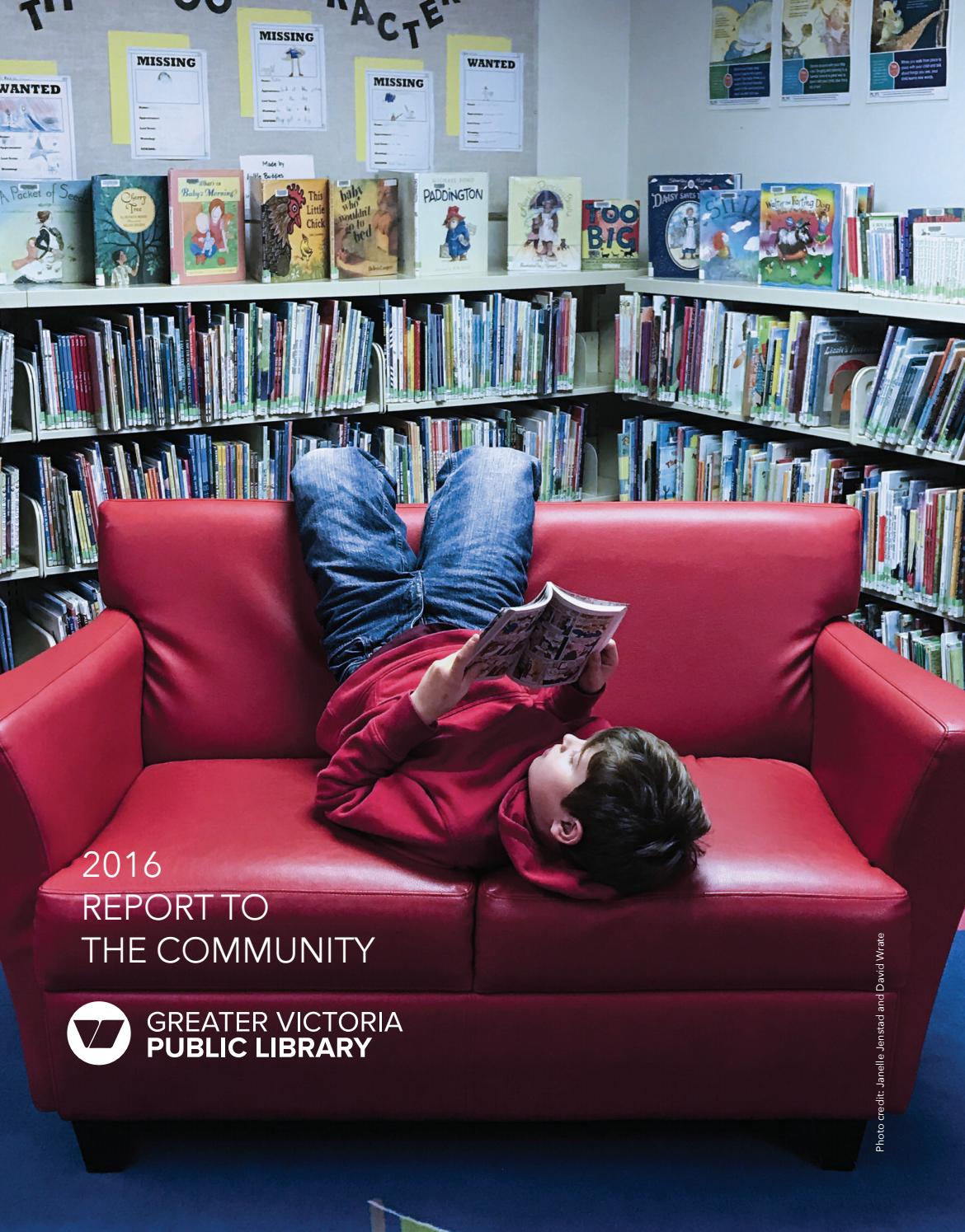 GVPL Annual Report 2016 by Greater Victoria Public Library - Issuu