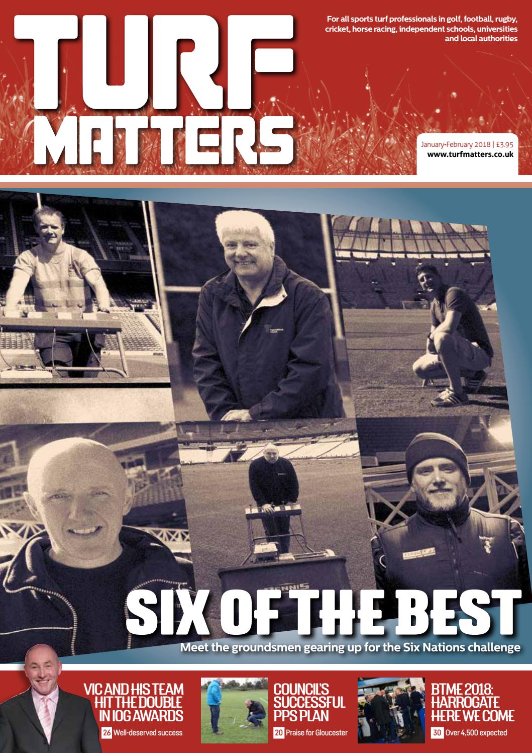 Turf Matters Jan/Feb 2018 by Turf Matters & Landscaping Matters - Issuu