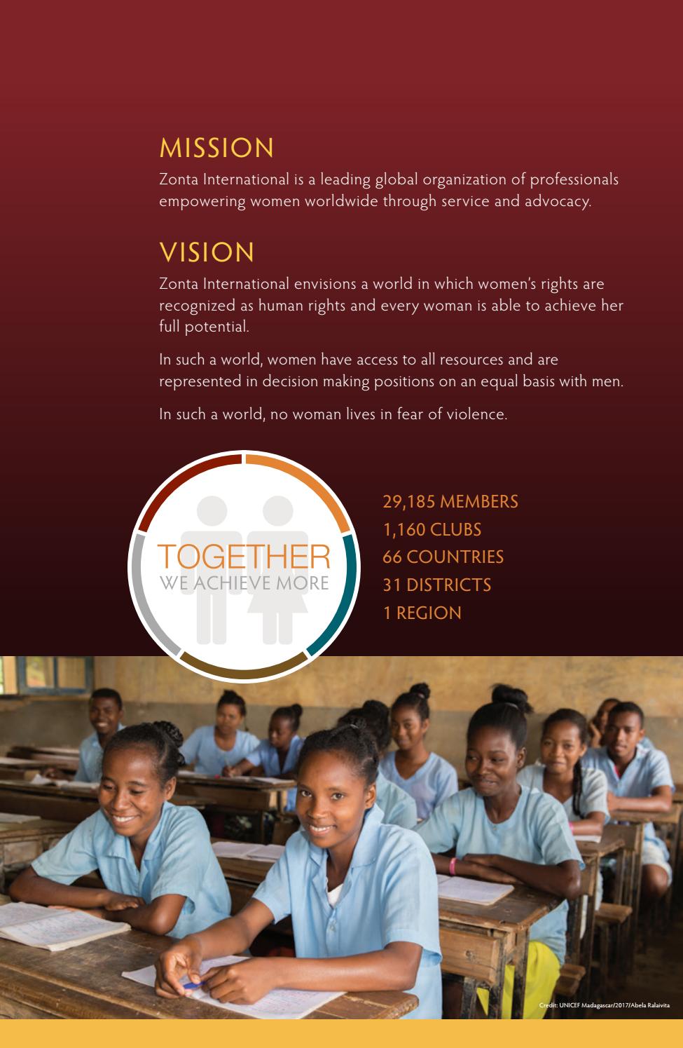 Zonta International and Zonta International Foundation 2016-2017 Annual ...