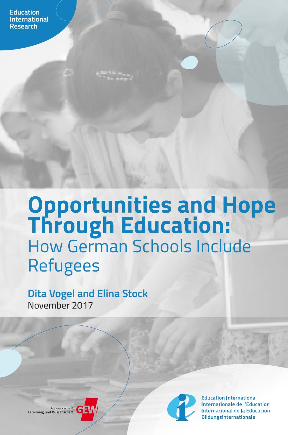 Opportunities and Hope Through Education by Education International - Issuu