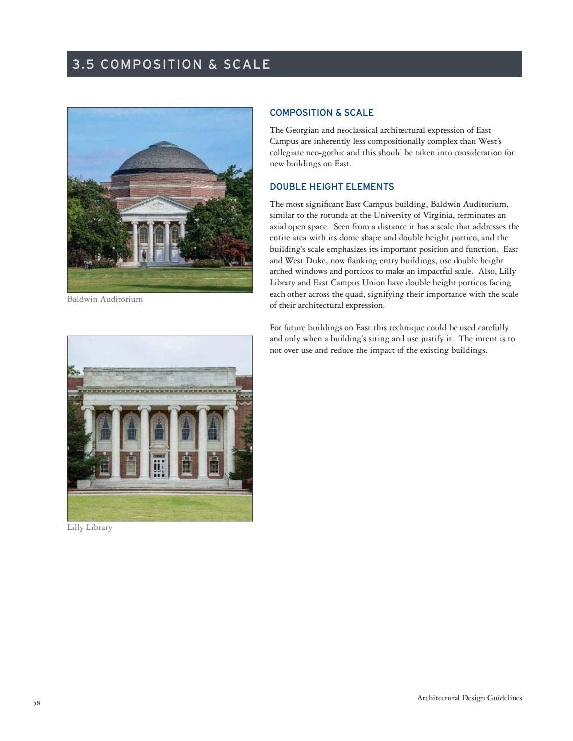 Duke Architectural Design Guidelines by Working Duke - Issuu