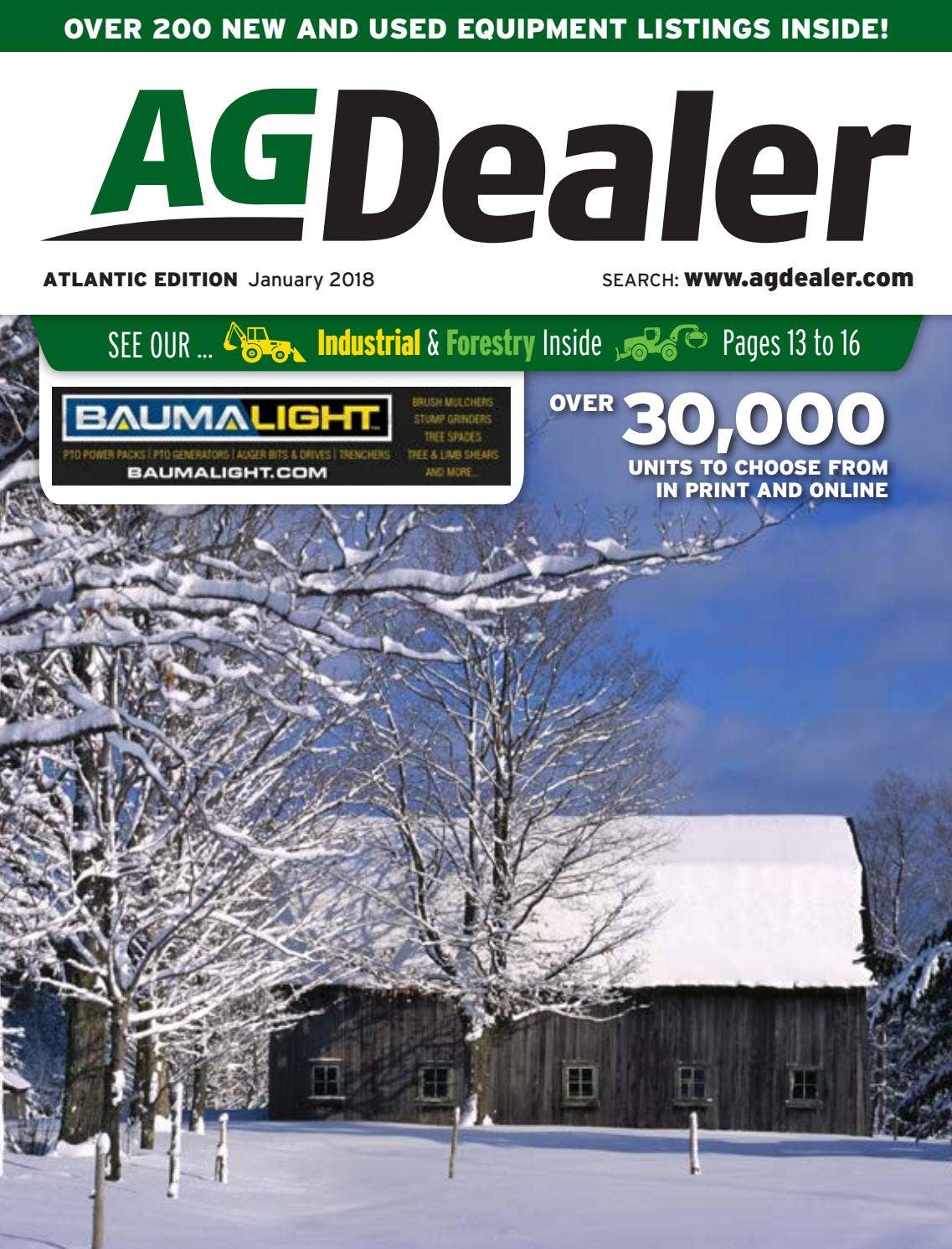 AGDealer Atlantic Edition, January 7, 2018 by Farm Business ...