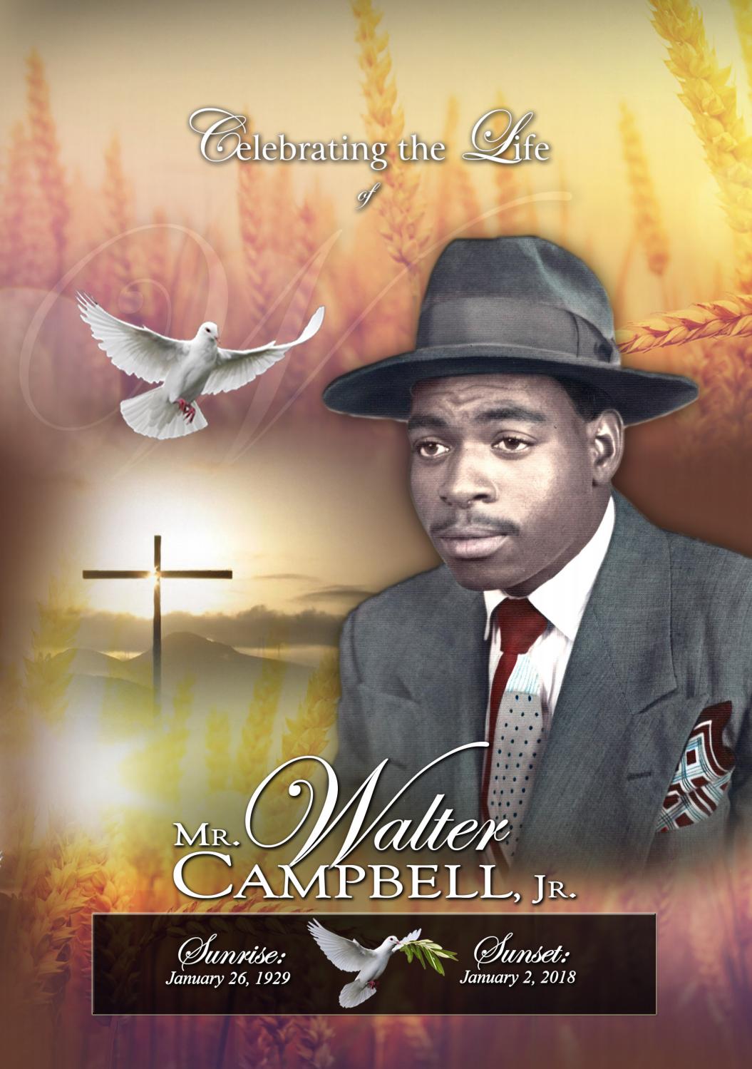 Walter Campbell, Jr. by Jerry Madison Harrison - Issuu Walter Campbell, Jr. by Jerry Madison Harrison - Issuu