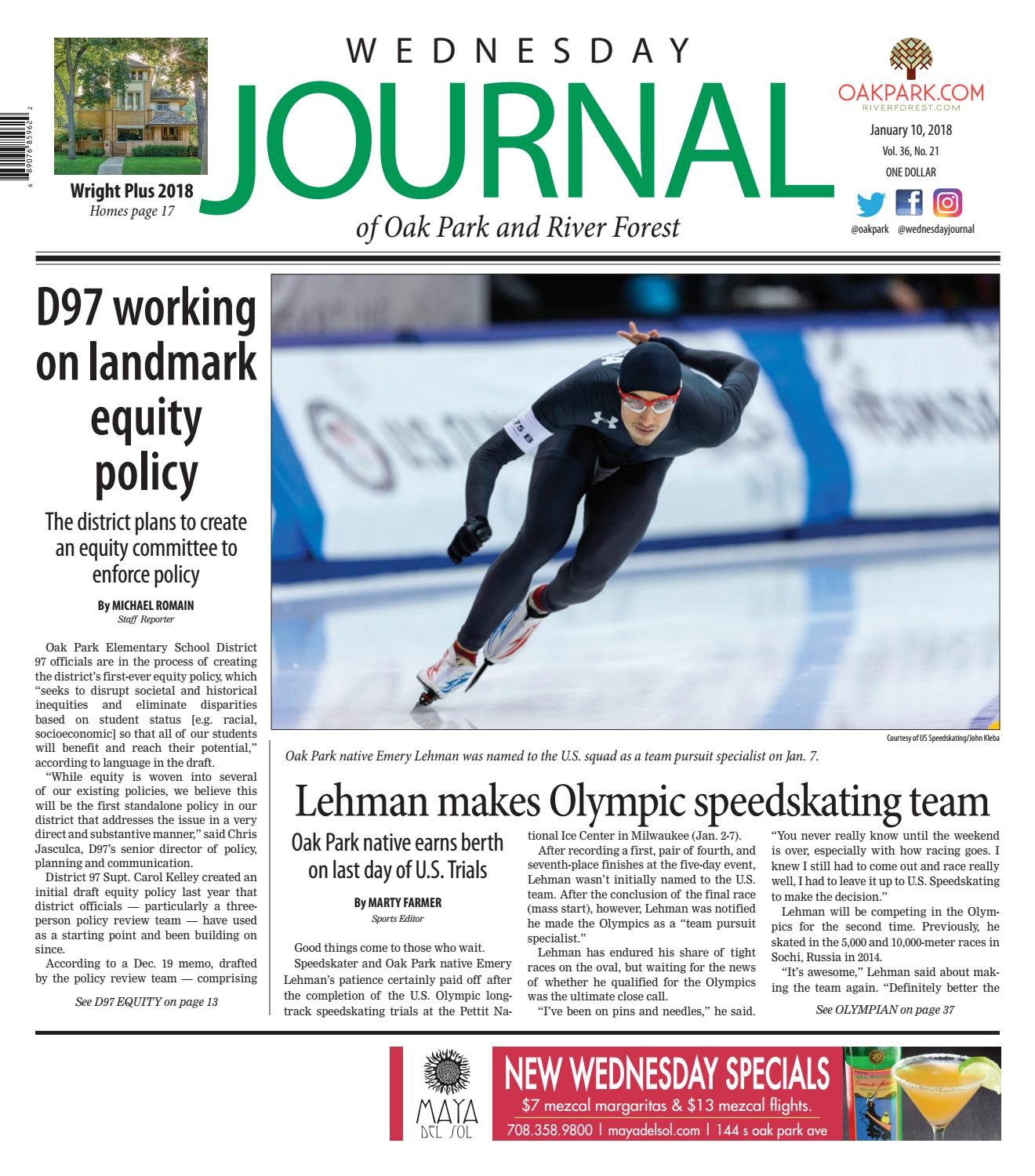 Wednesday Journal 011018 by Wednesday Journal - Issuu