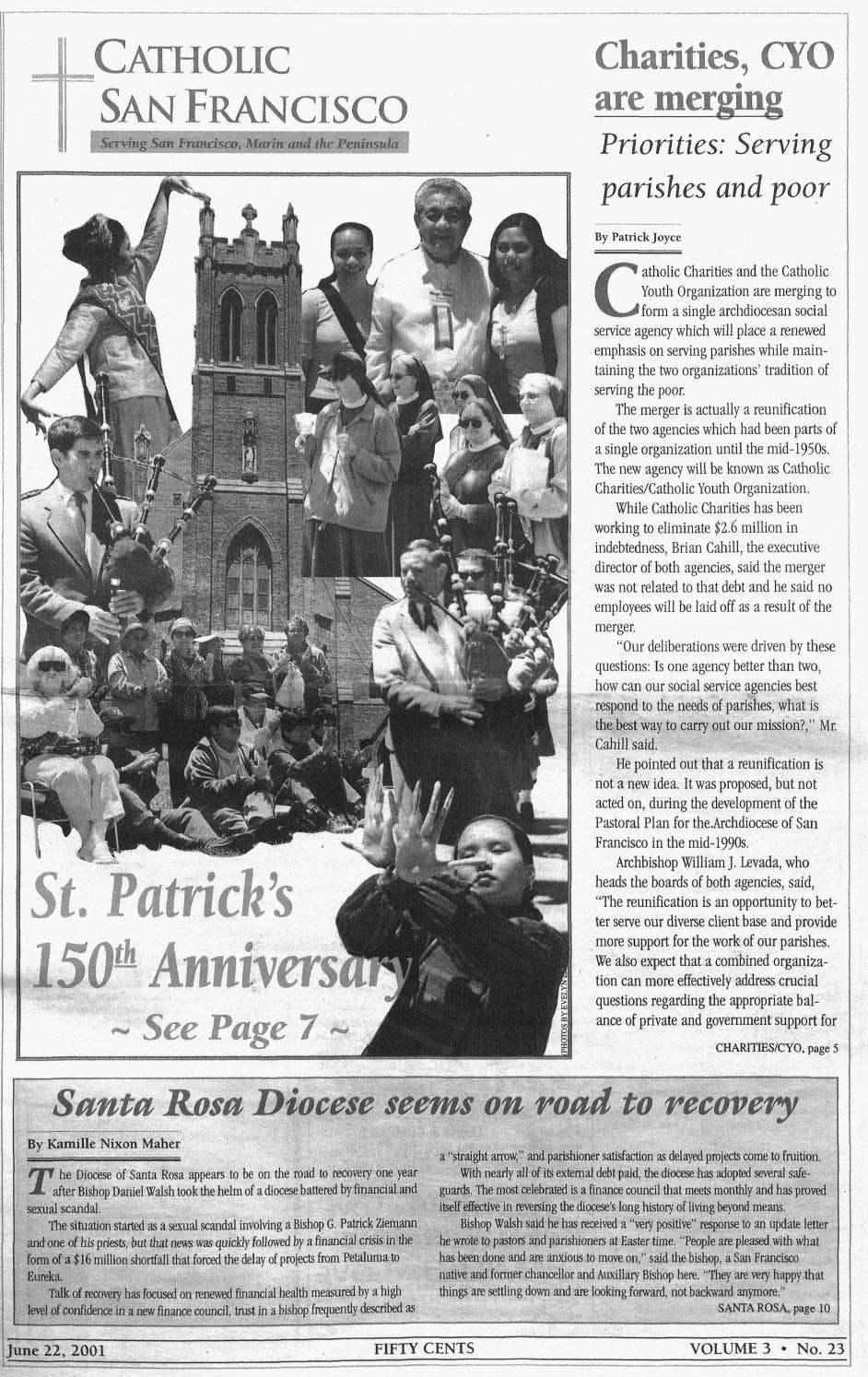 June 22, 2001 by Catholic San Francisco - Issuu