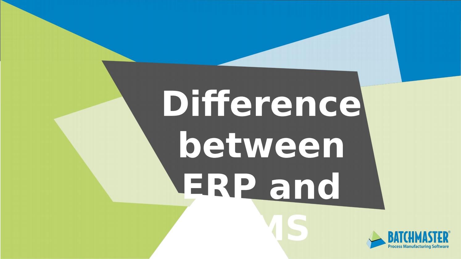Difference between Warehouse Management System (WMS) and Enterprise ...