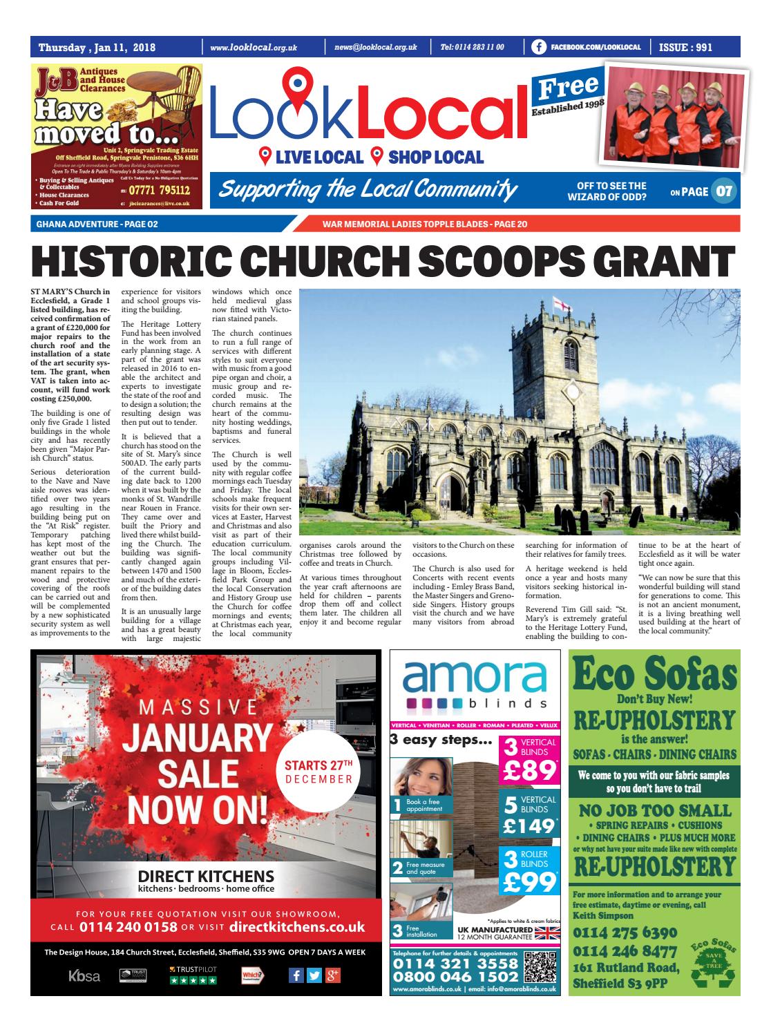 Issue 991 Thursday 11 January 2018 by Look Local Newspaper - Issuu