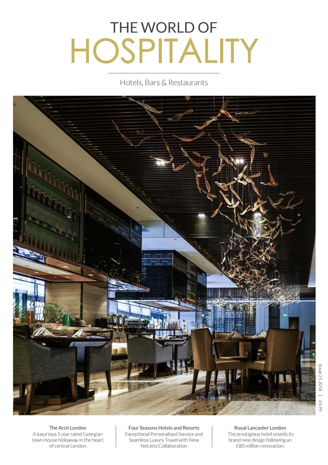The World of Hospitality Issue 25 2018 by The World of Hospitality - Issuu
