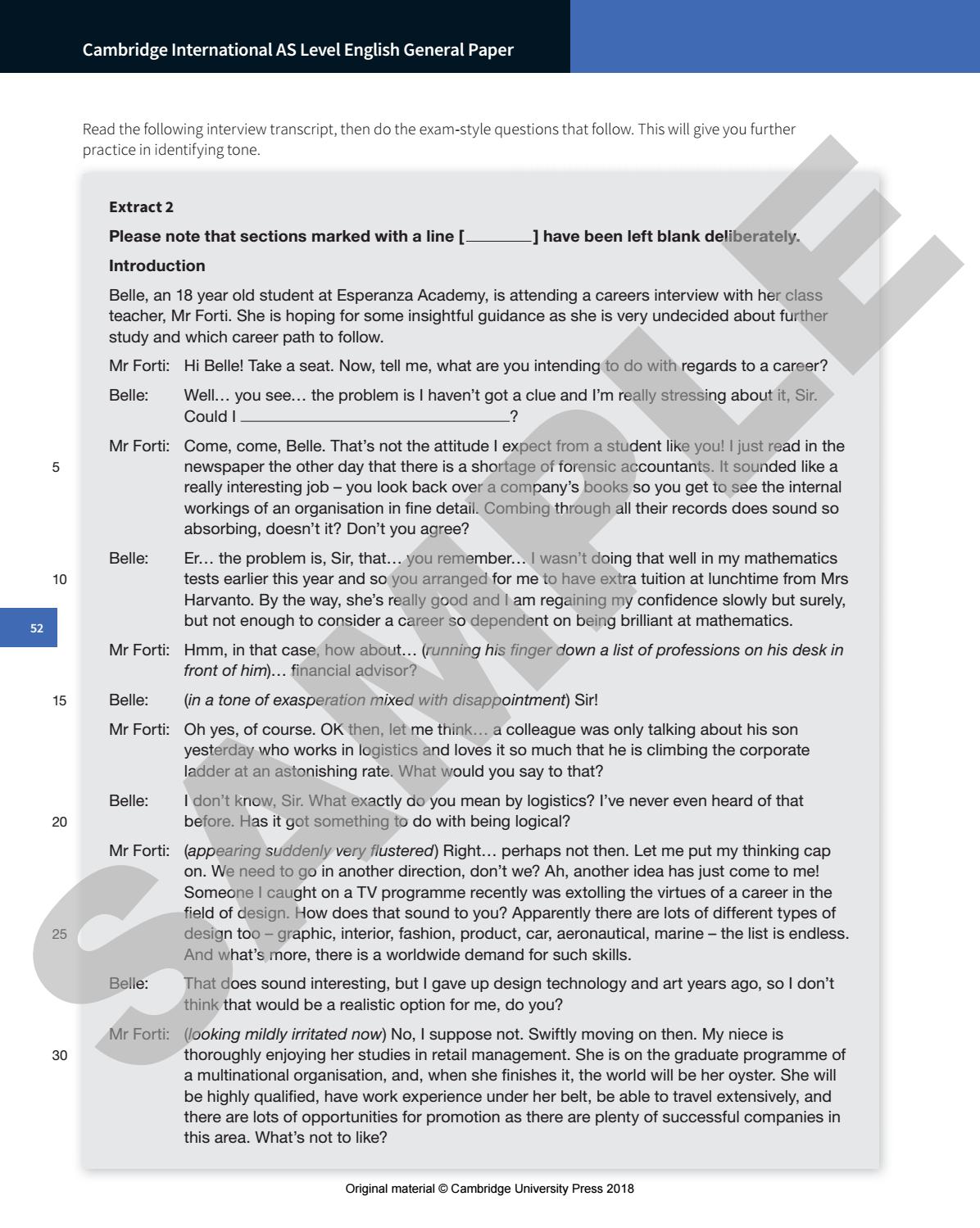 Preview English General Paper Coursebook by Cambridge International ...