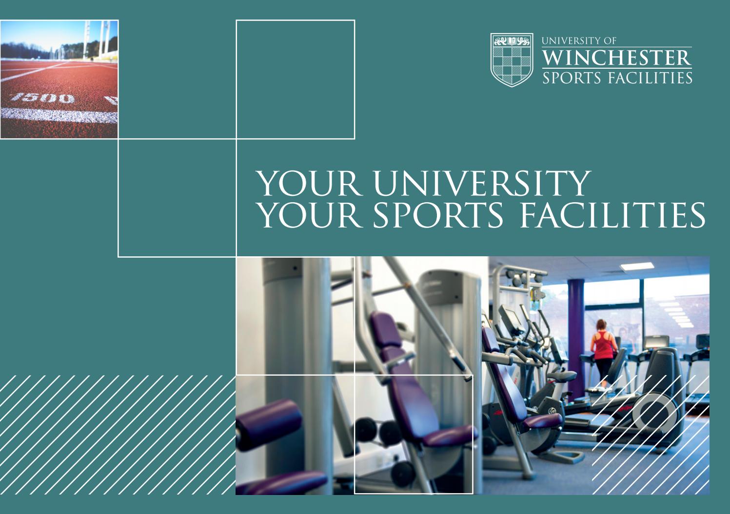 Winchester University Sports Facilities by University of Winchester - Issuu