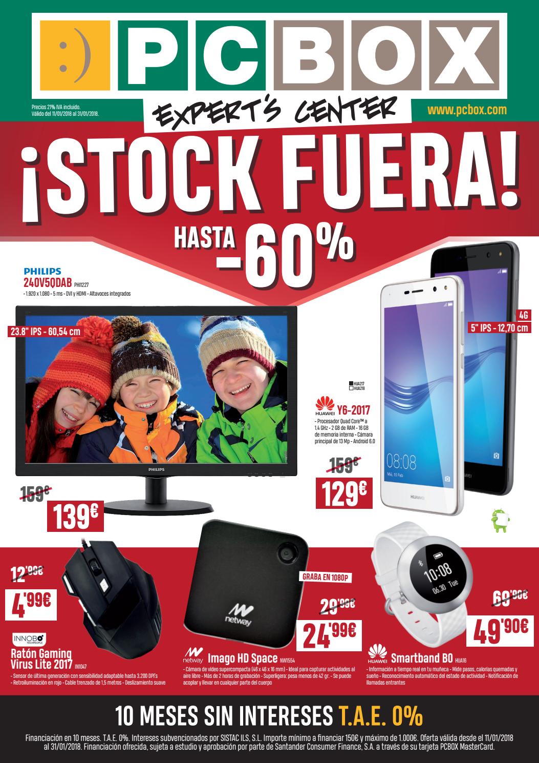 Catálogo PCBOX Enero 2018 "¡Stock Fuera!" by Ticnova Quality Team - Issuu