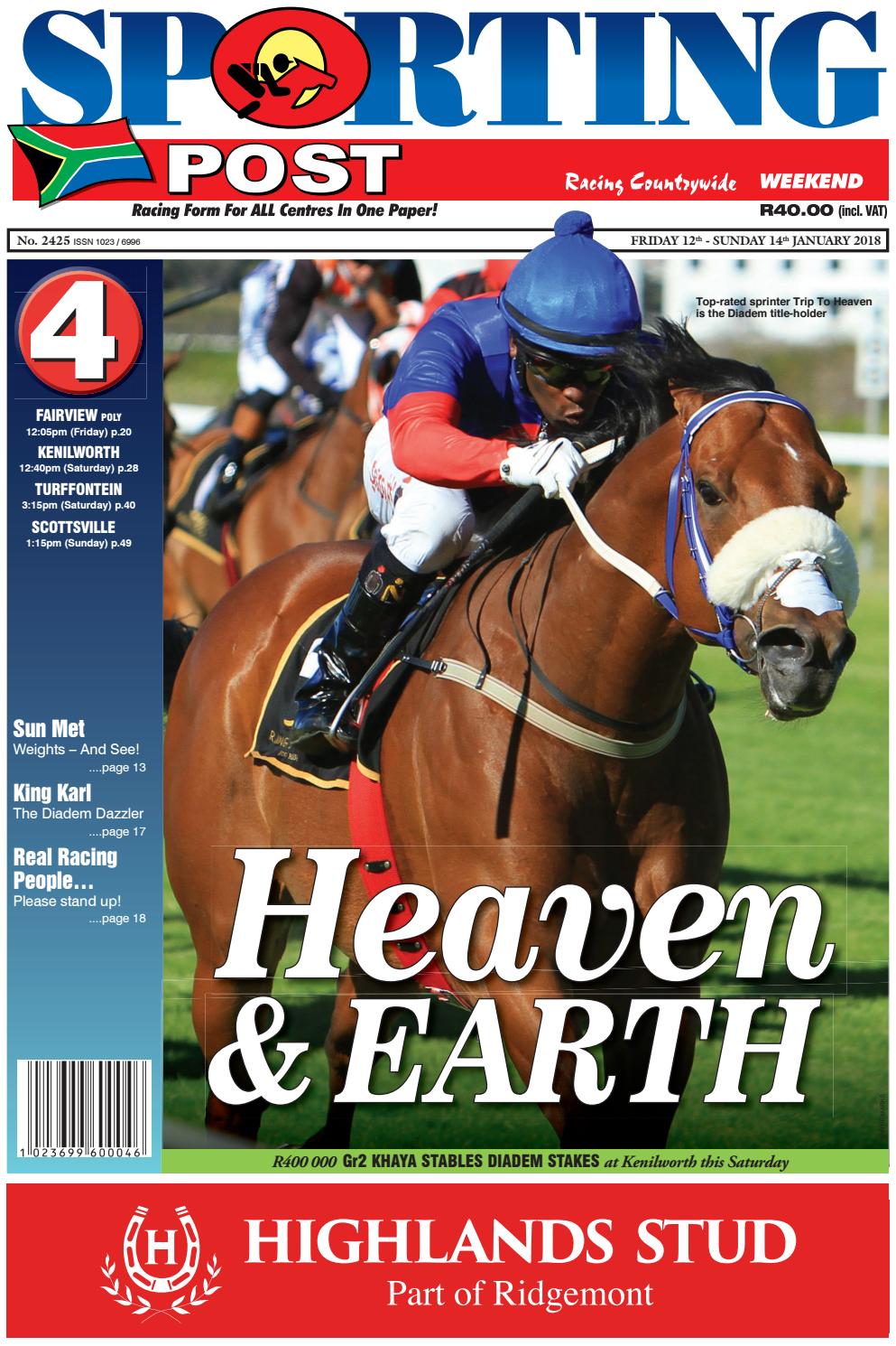 12 -14 Jan #2425 Sporting Post by Sporting Post - Issuu