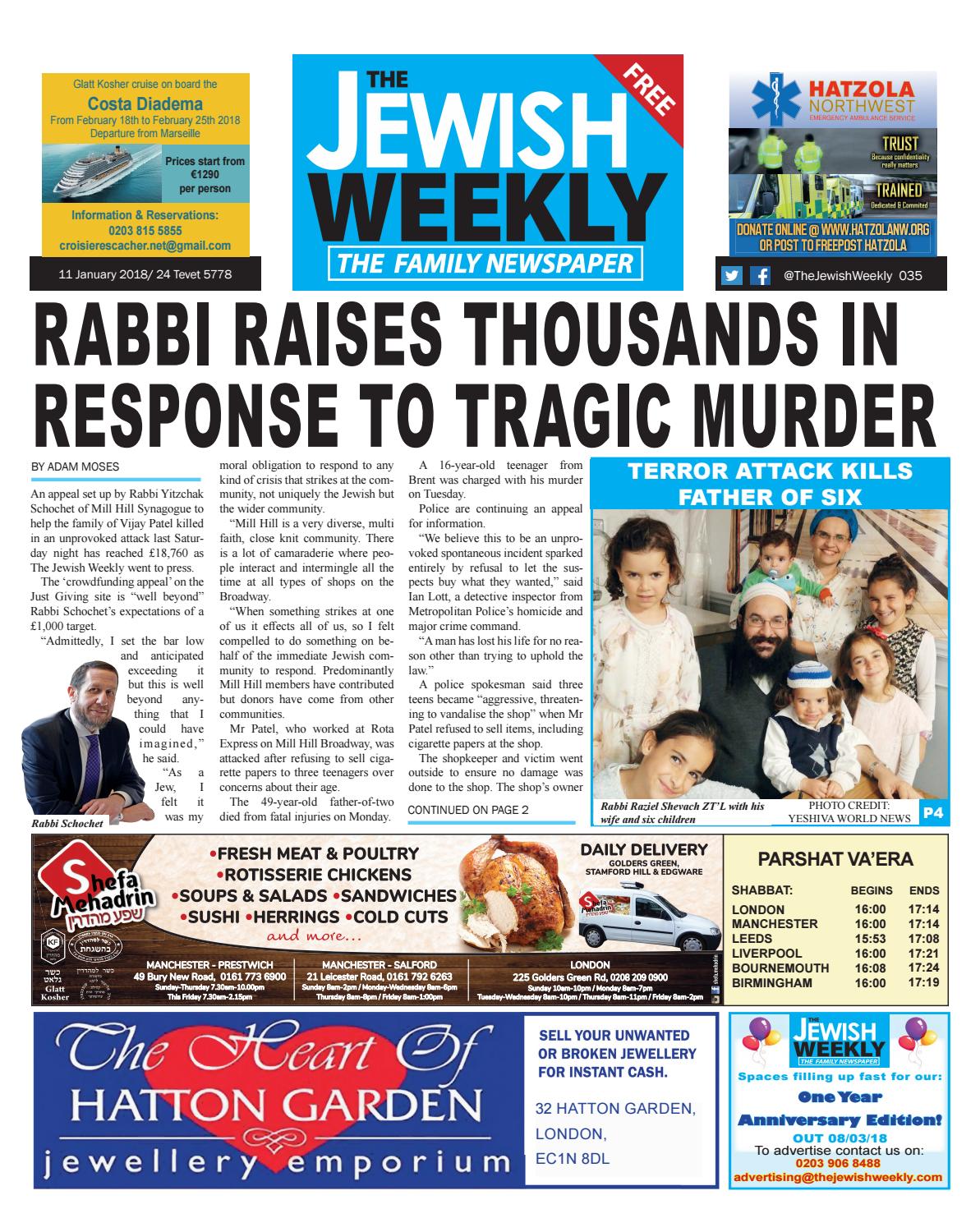 The Jewish Weekly 035 by The Jewish Weekly - Issuu