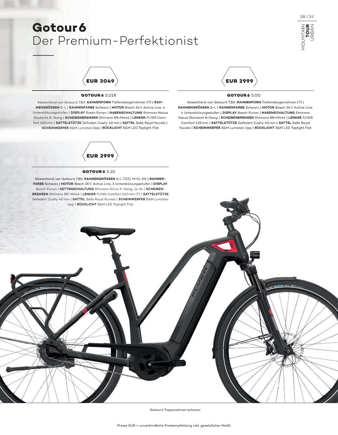 Flyer E Bike 2018 Preisliste