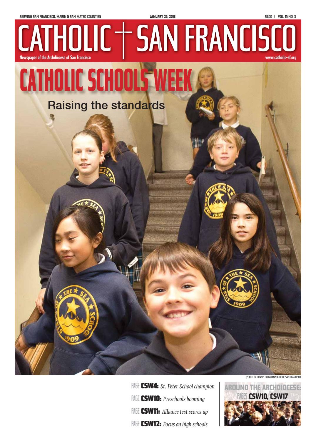 Catholic Schools Week, January 25, 2013 by Catholic San Francisco - Issuu