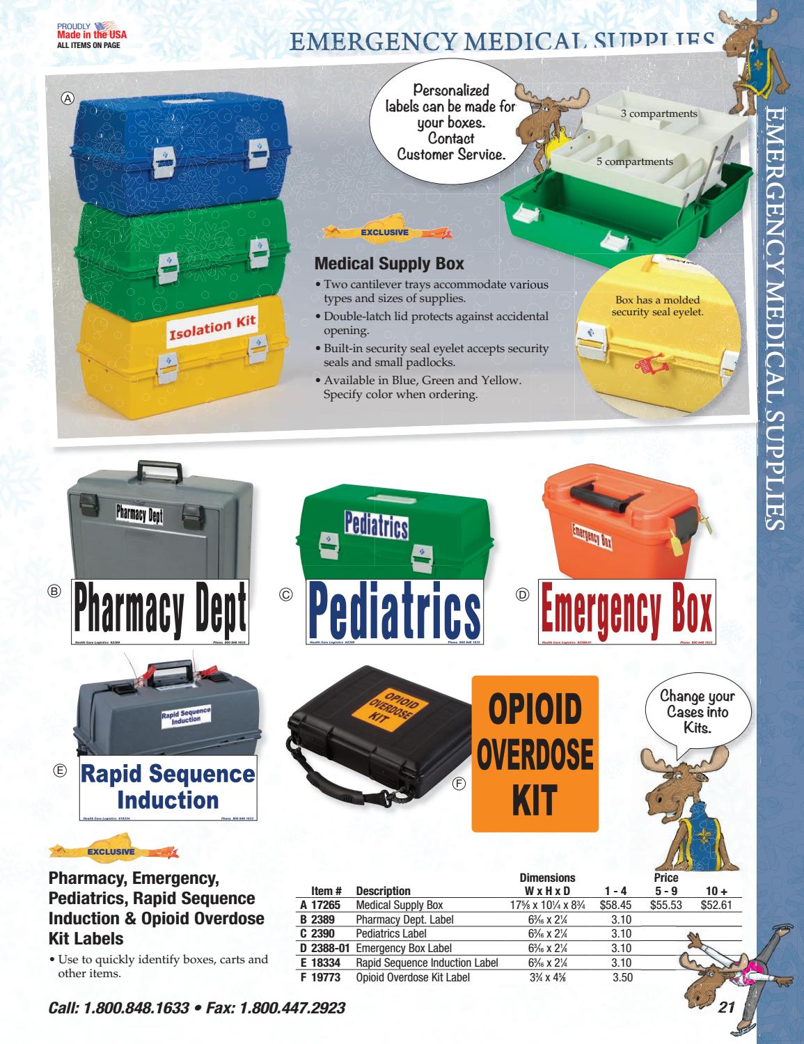 2018 EMS Catalog Part II by Health Care Logistics - Issuu