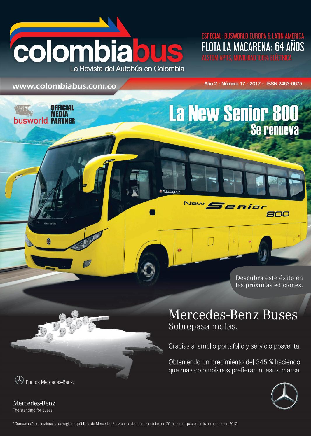 Revista Colombiabus 2017 - Ed. 17 by Latinobus - Issuu
